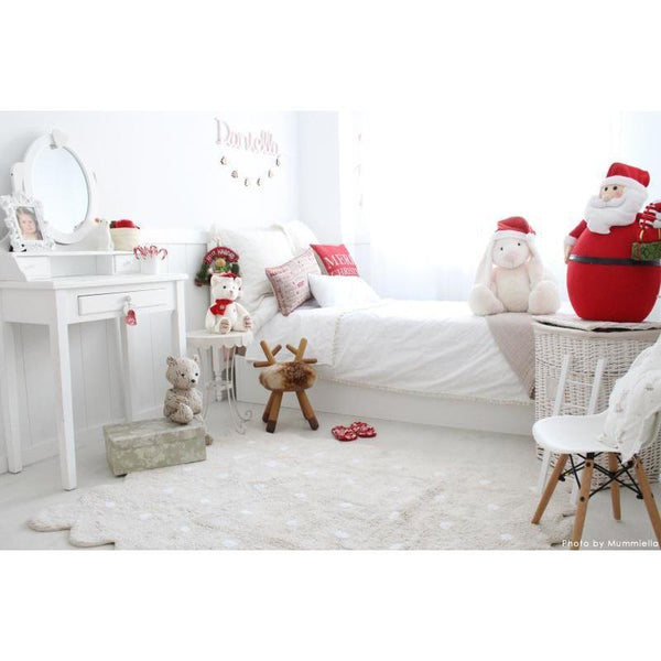 Lorena Canals Biscuit Beige Machine Washable Area Rug Small 4' x 5' 3 ...