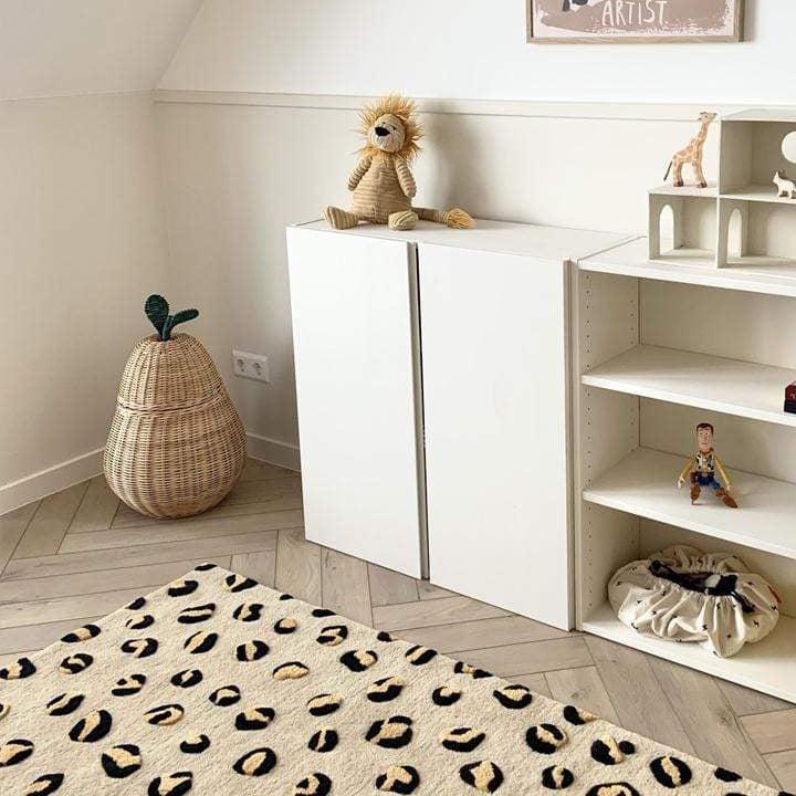 Rugs by Roo | 100% New Zealand Wool Leopard Area Rug by Maison Deux